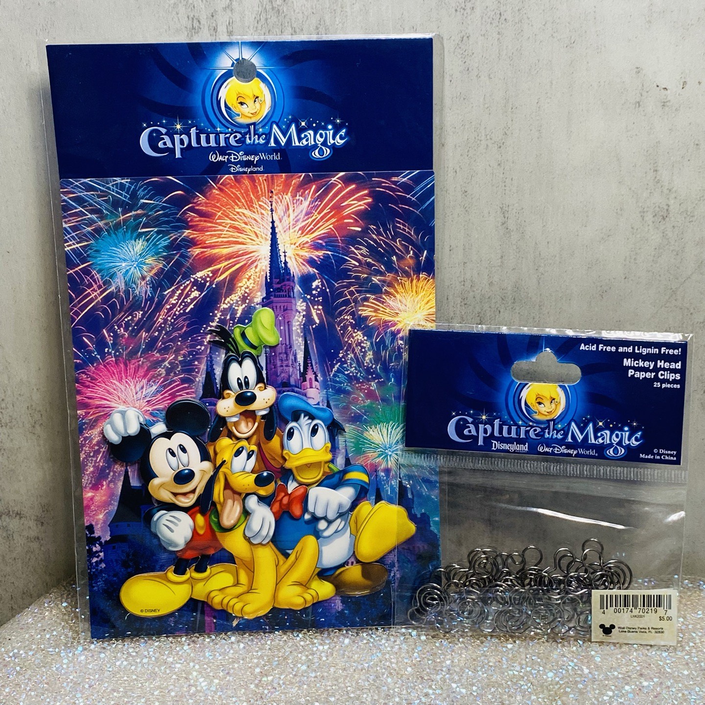 Vintage Walt Disney World Capture The Magic Stickers & Mickey Mouse ...