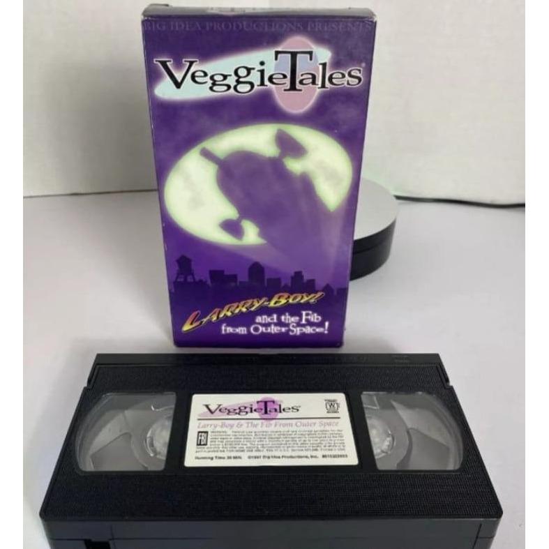 VeggieTales Larry Boy VHS Tapes Lot Of 5