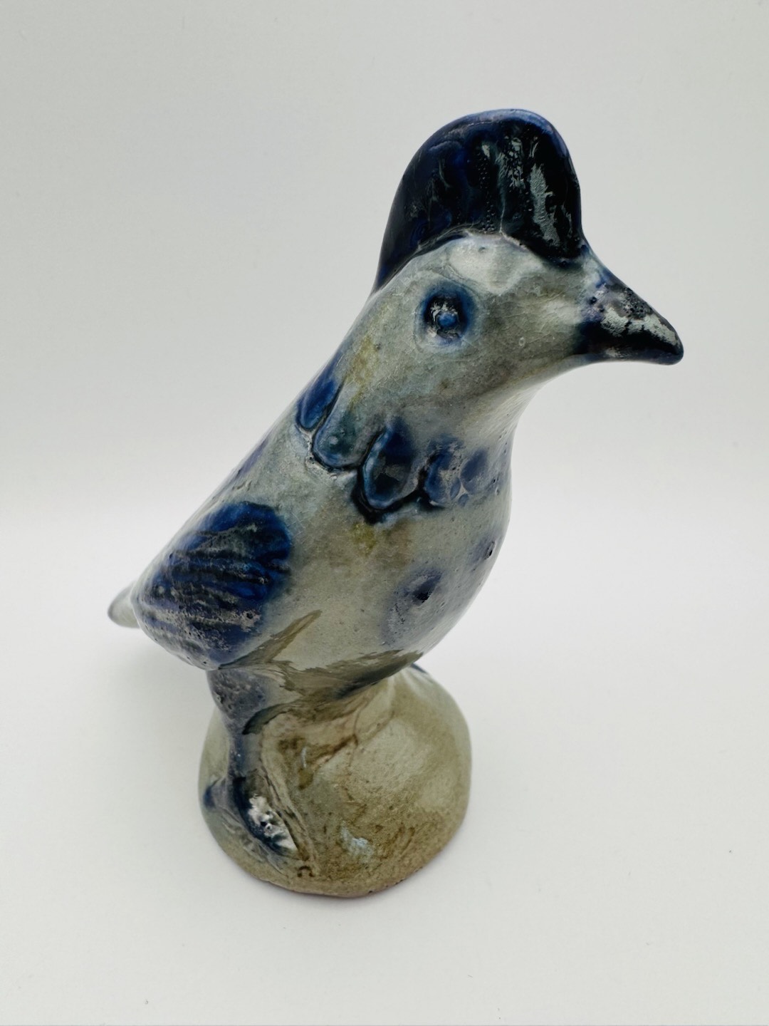 Beaumont Brothers Pottery Salt Glaze Bird 1989