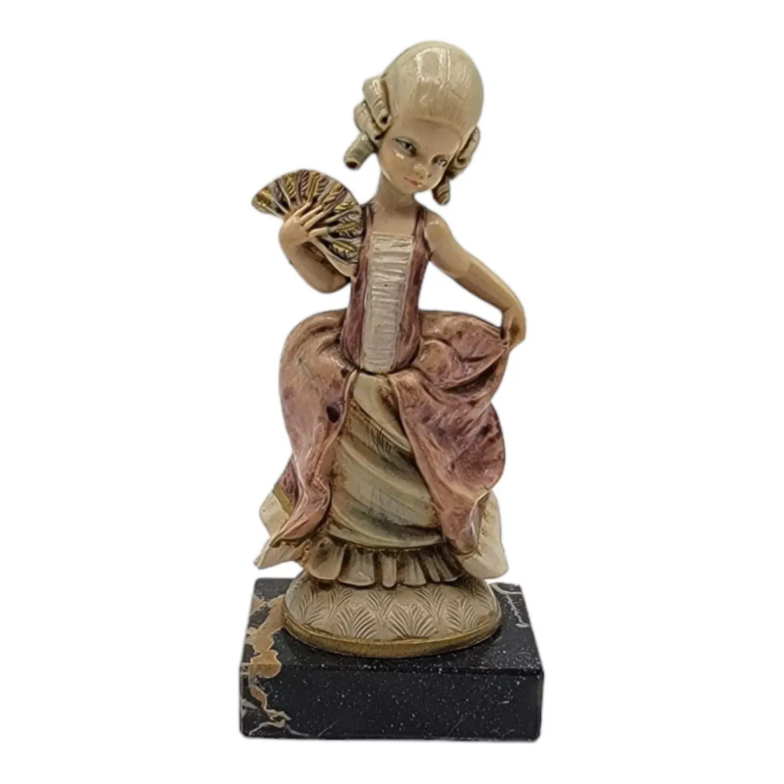 Vintage Fontanini Simonelli Depose Italy Spider Mark 5" Elegant Girl ...