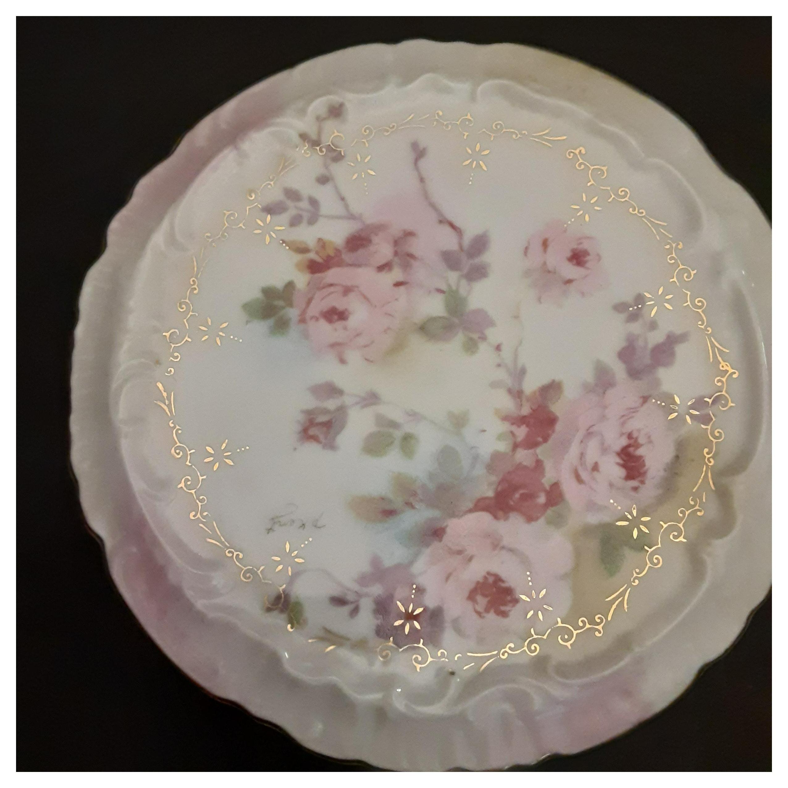 Royal Crown "Chantilly Rose" China Trivet