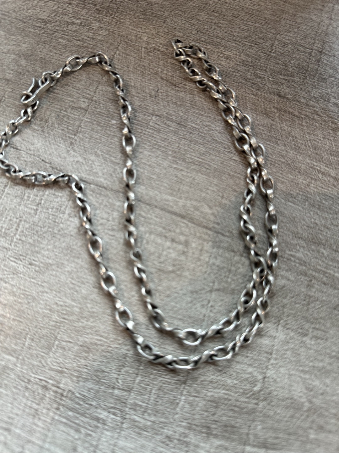 Mexican Silver Chain Necklace