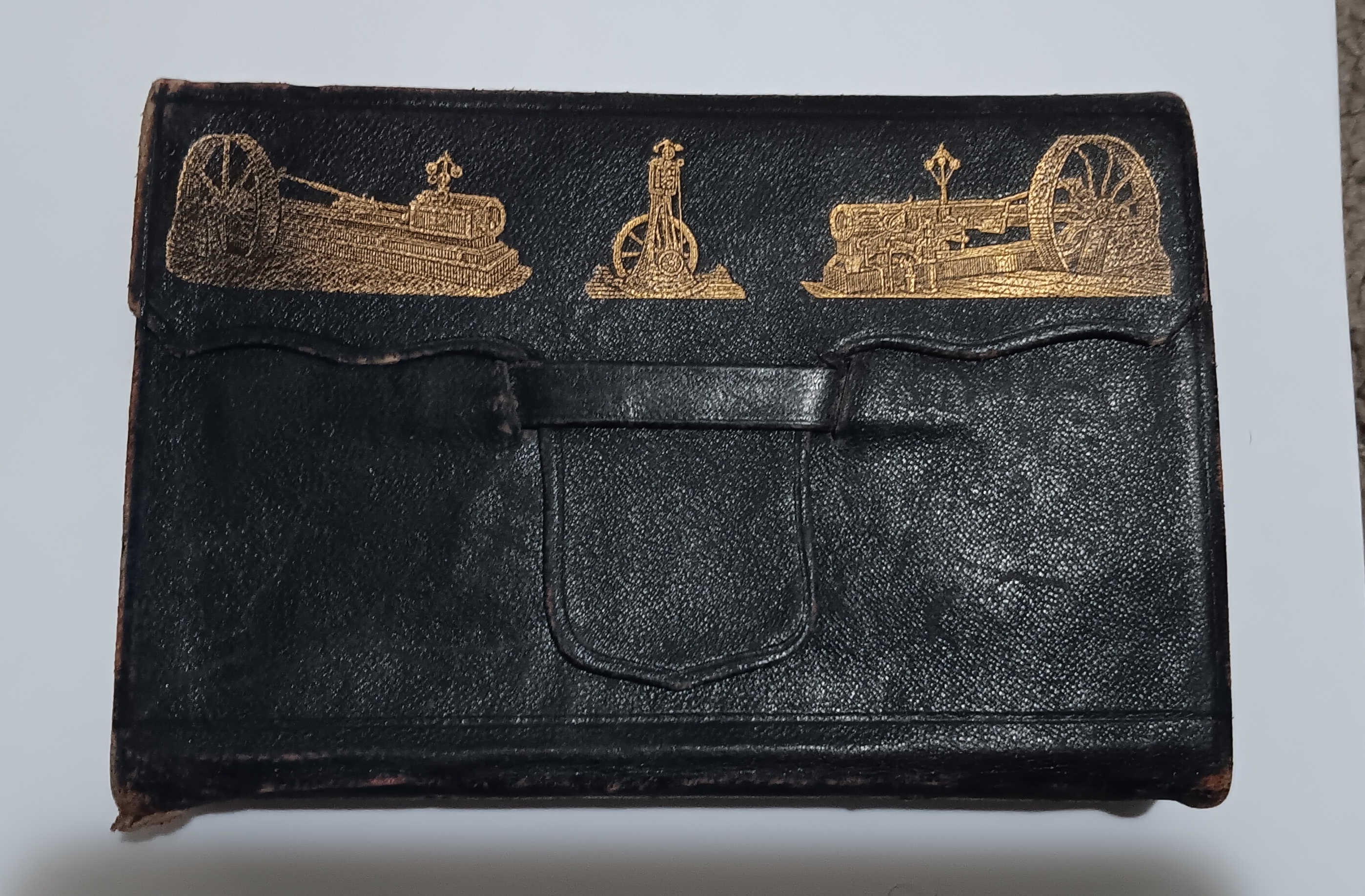 1883 Catechism of Steam Engines Book & 5 Referral Letters Colorado Ephemera