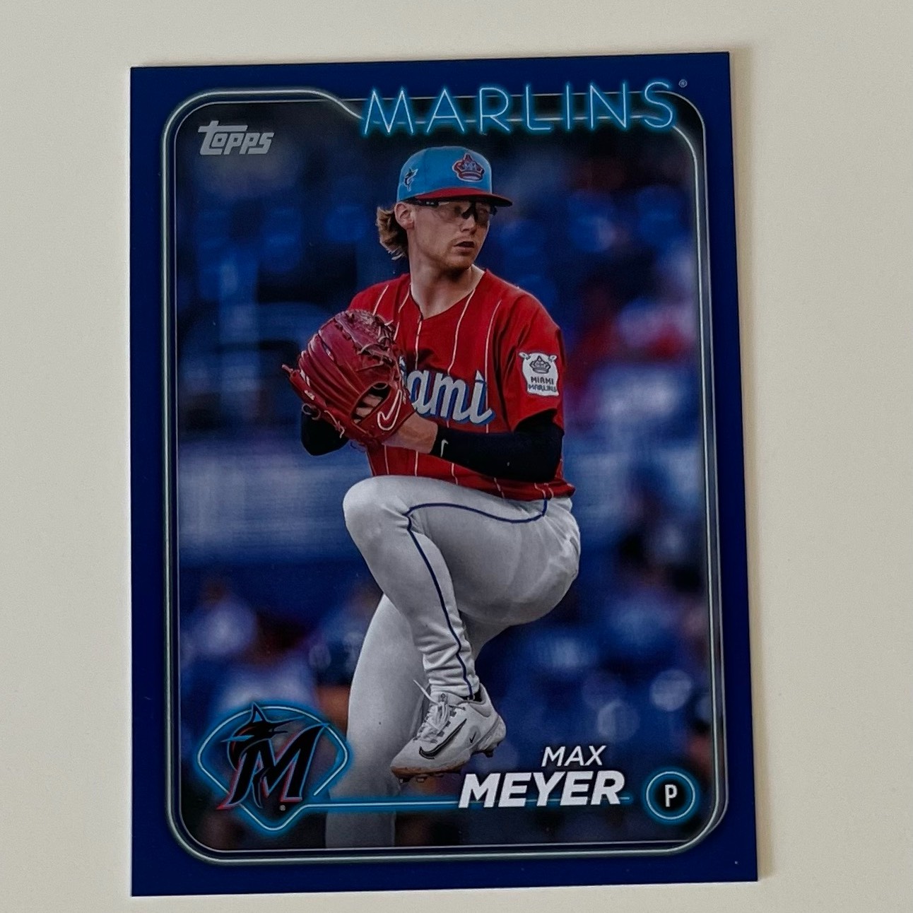Max Meyer Retail Blue Miami Marlins