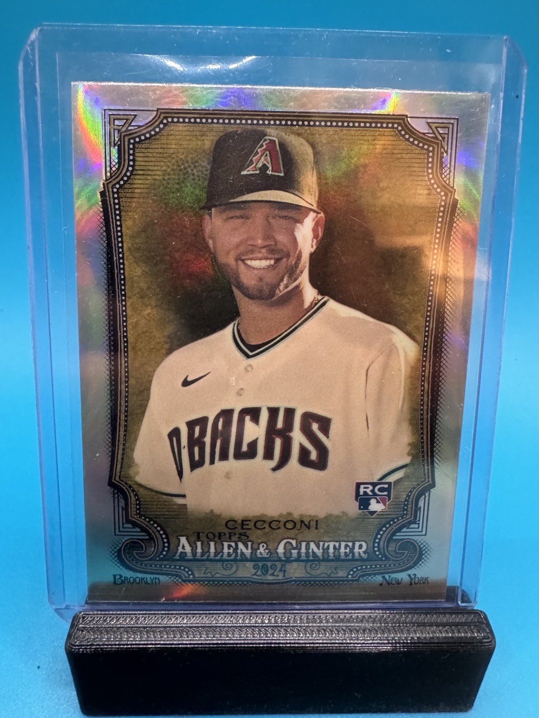 Slade Cecconi Allen & Ginter Chrome Refractor RC Arizona Diamondbacks