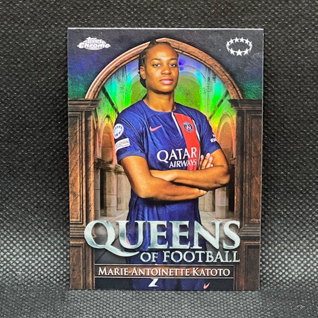 Marie Antoinette Katoto 2023/24 Topps Chrome UEFA Women Queens Of ...