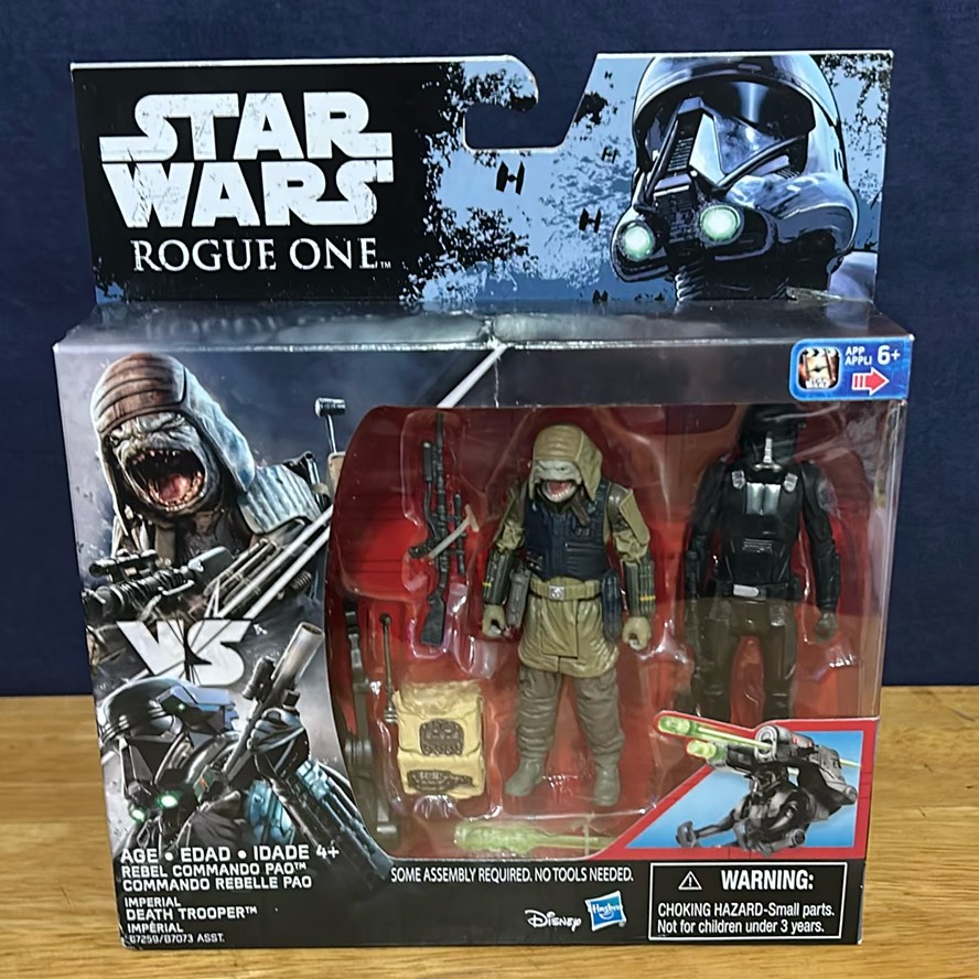 Star Wars Rogue One Command Pao VS Imperial Death Trooper 2 3.75 ...