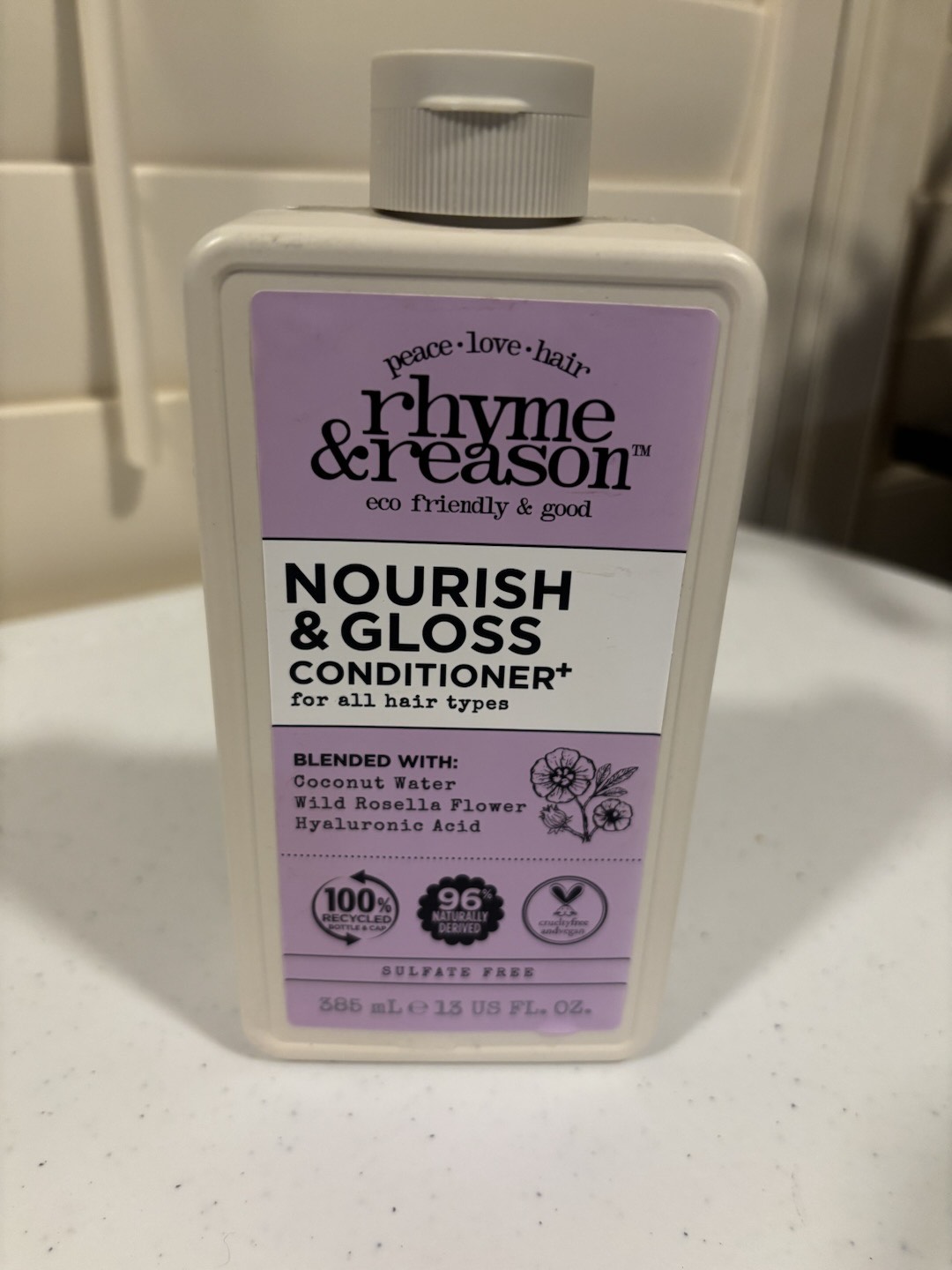 New Rhyme & Reason Nourish & Gloss Conditioner - 13 fl oz Sulfate Free