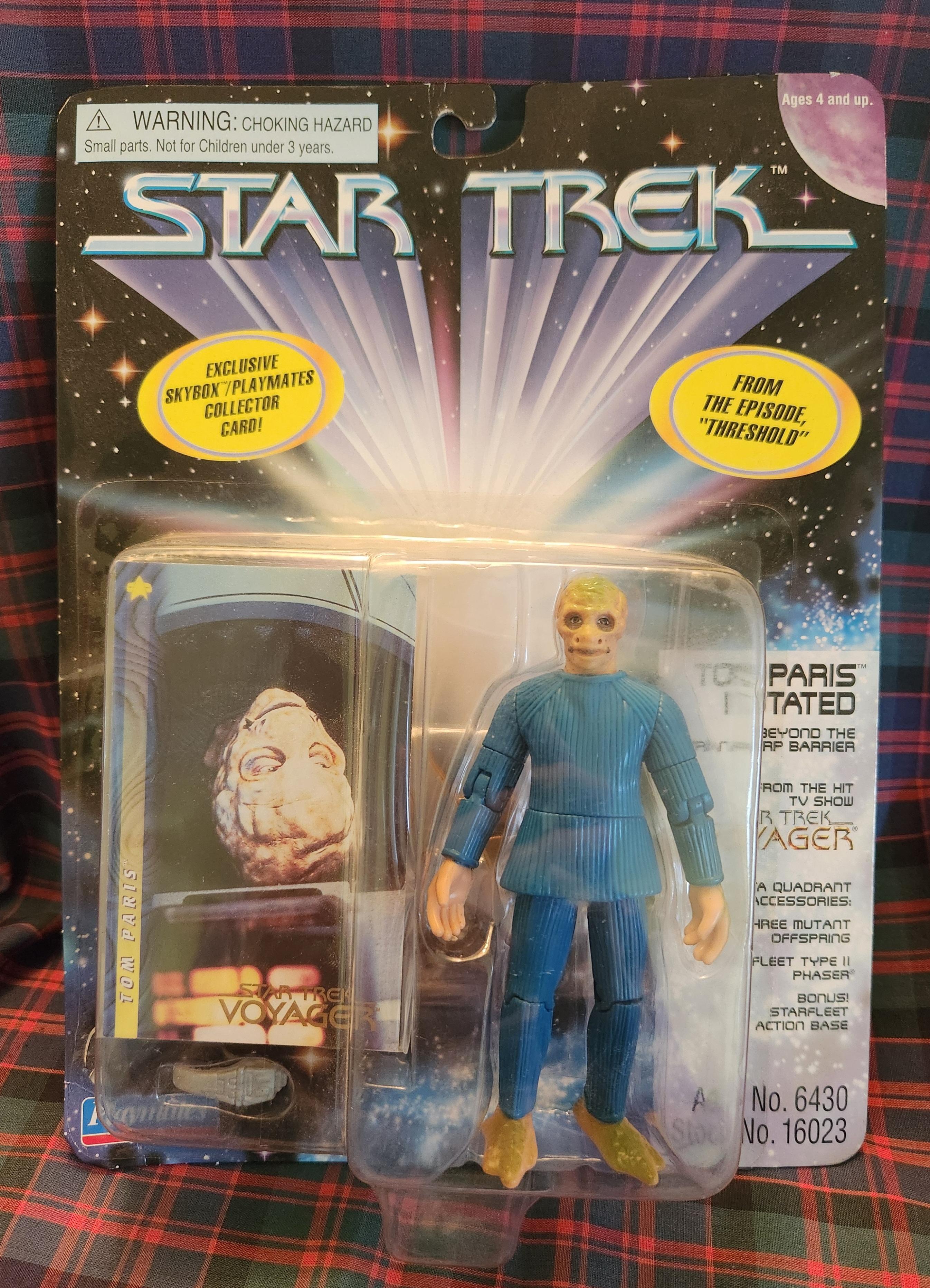 Star Trek Voyager Tom Paris Mutated Action Figure