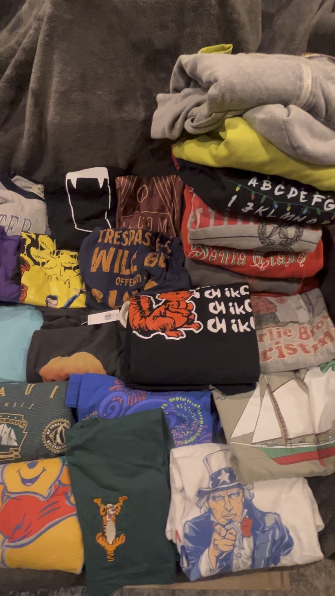 32x Vintage Clothing Lot Shirts & Sweatshirts- Single Stitch, Made In ...