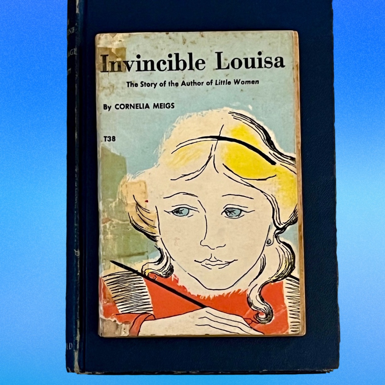 Vintage Tiny Paperback Invincible Louisa The Story of The Author of ...