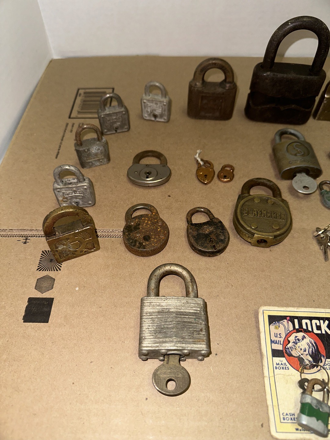 30++++Vintage Padlock Collection