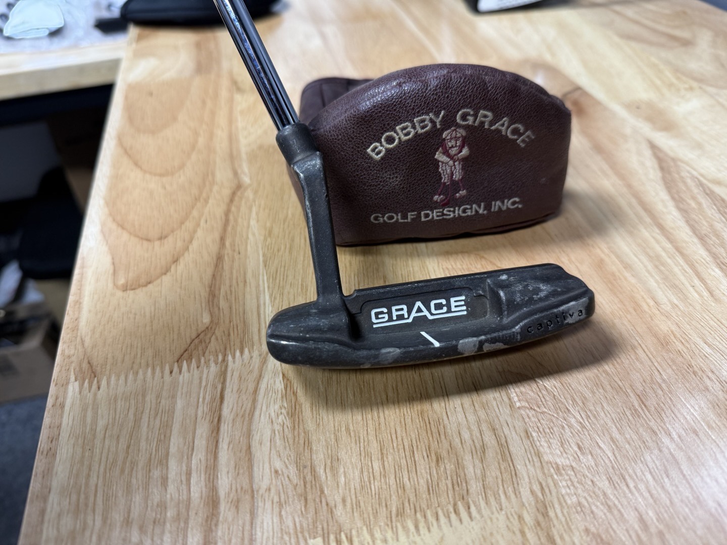 Bobby Grace McGregor DCT Putter . Includes A Bobby Grace Head Cover And ...