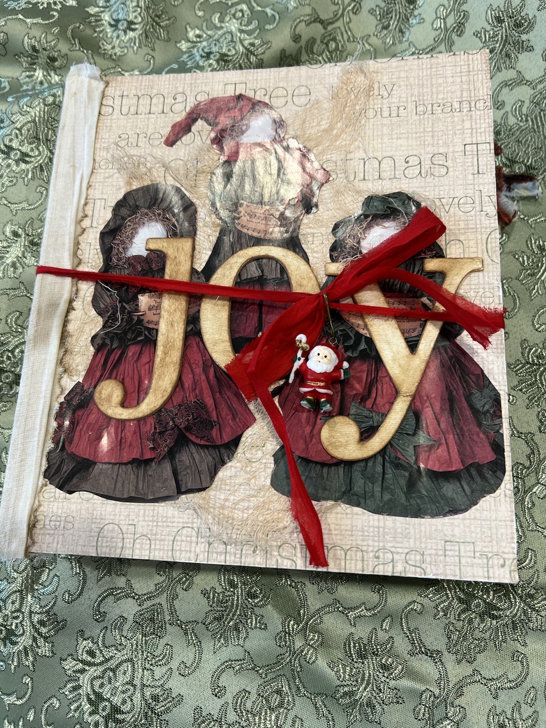 “Joy” Handmade Christmas Binder Journal