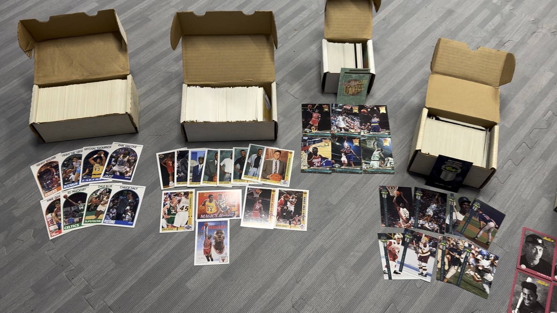 Sports Cards Lot - 5 Sets