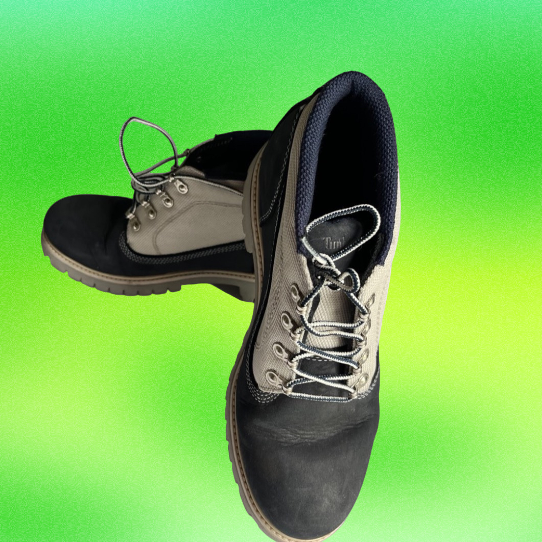 Timberland Campsite Premium Boot Waterproof Blue Suede 28028 Men's Size ...