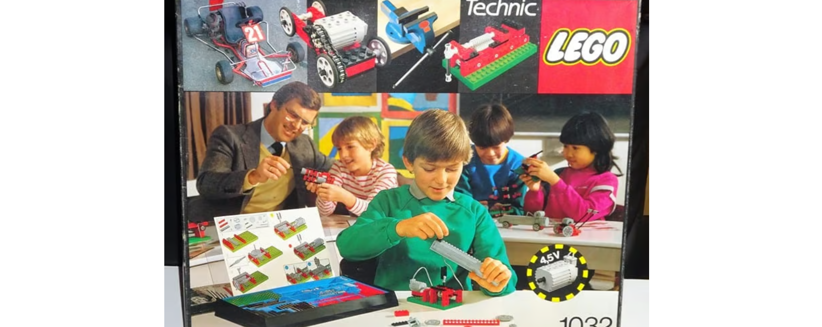 RARE 1985 Lego Technic II Building Block Set #1032 (open box - sealed ...