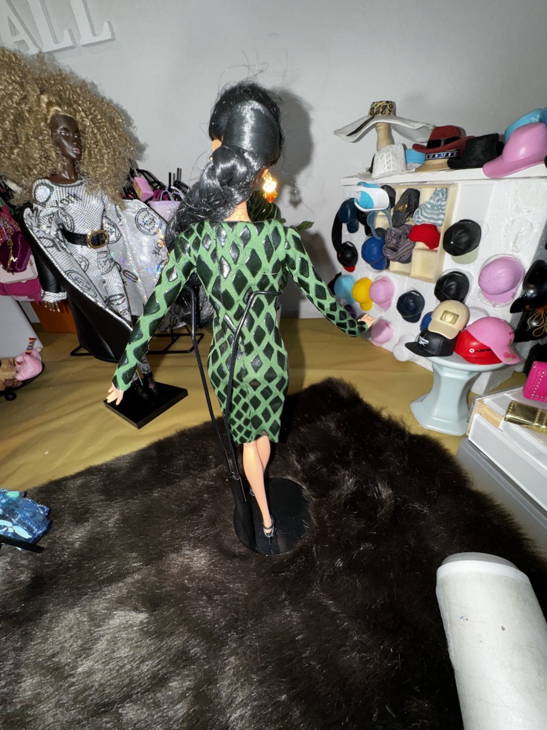 Handmade Leather Barbie Dress