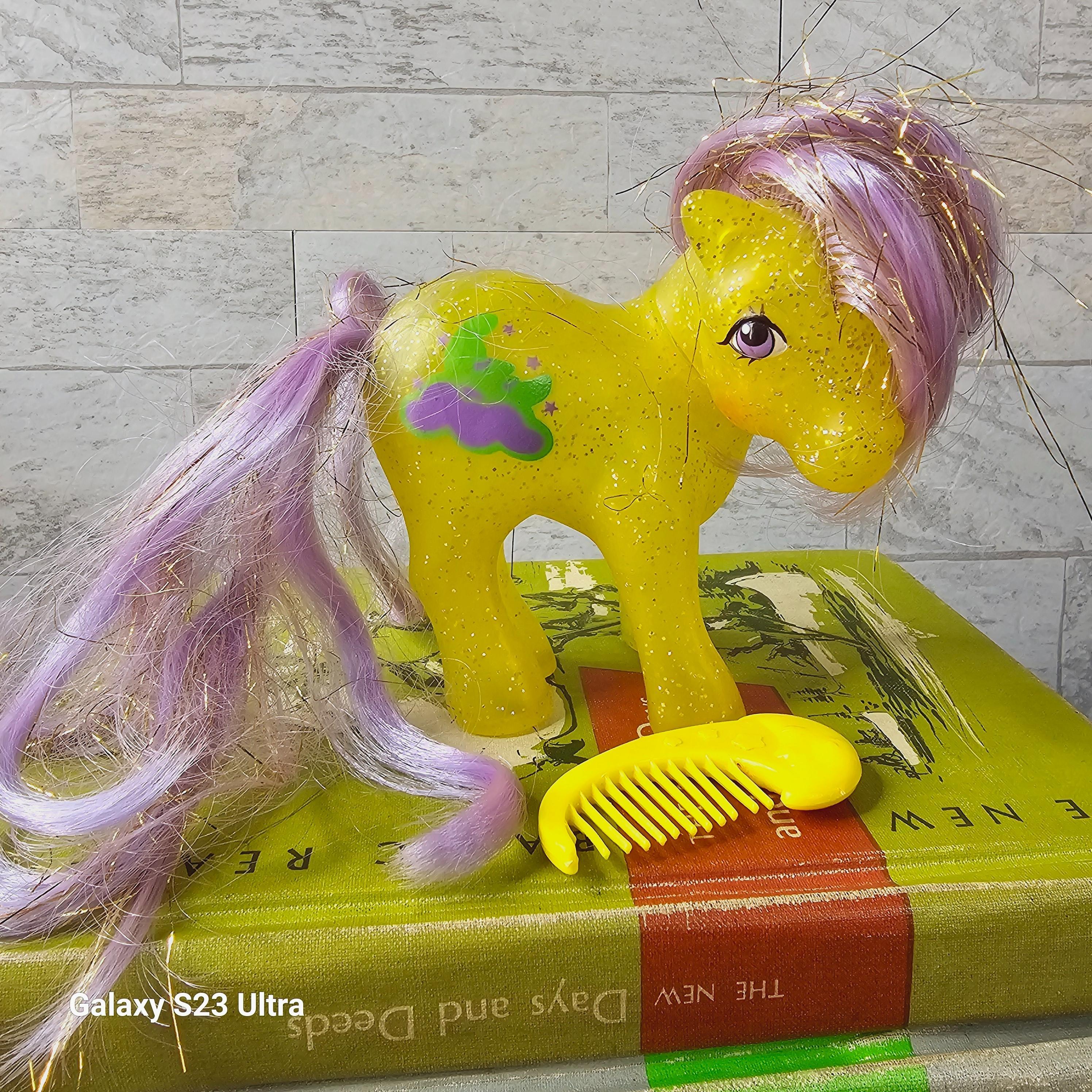 HTF Vintage 1983 My Little Pony MLP G1 NAPPER Sparkle Ponies With Comb