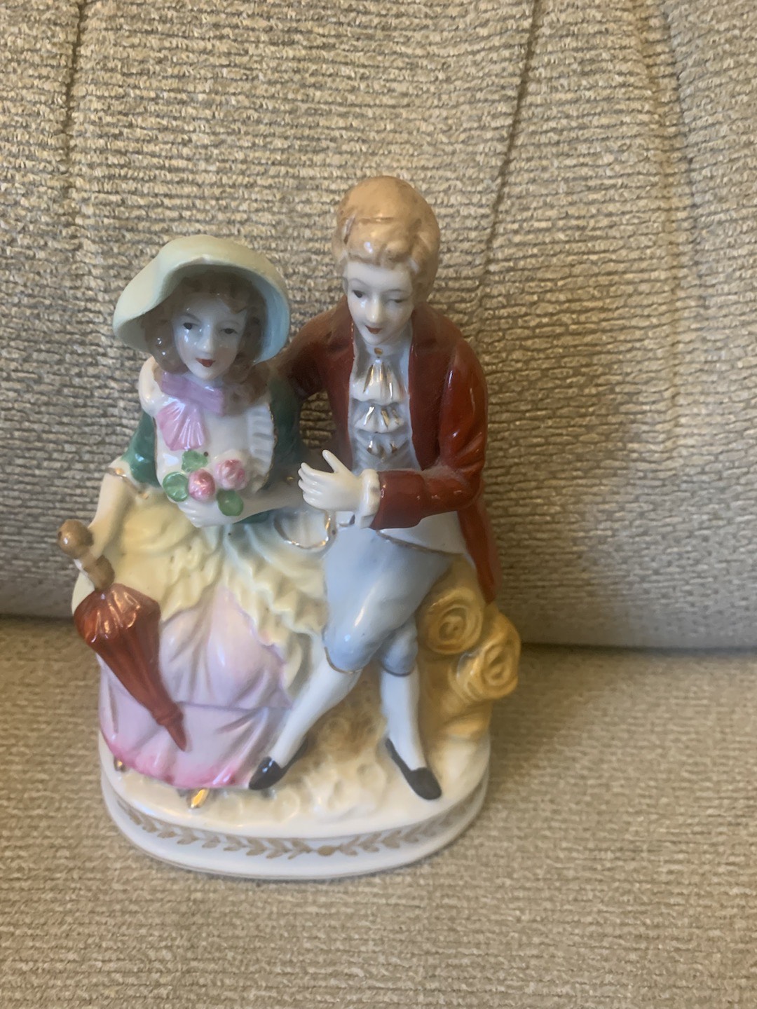 Meruyama Colonial Figure Made In Occupied Japan