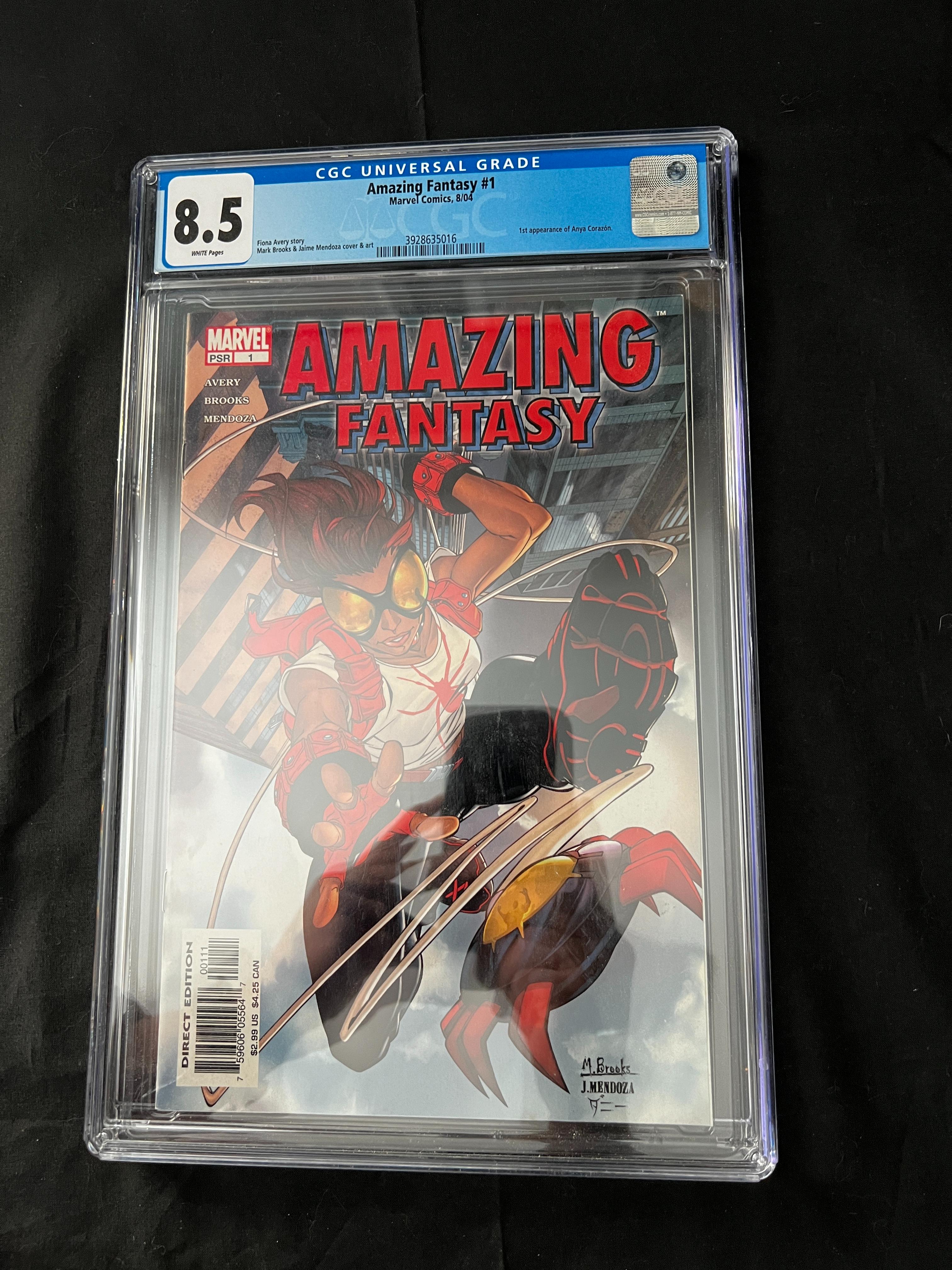 Amazing Fantasy #1 2-6 14 17 20 CGC Marvel Comics 2004 1st app. Araña ...