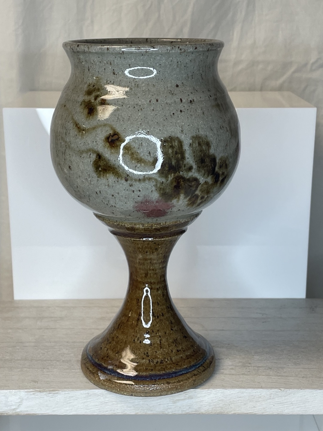 Pottery/stoneware Goblet