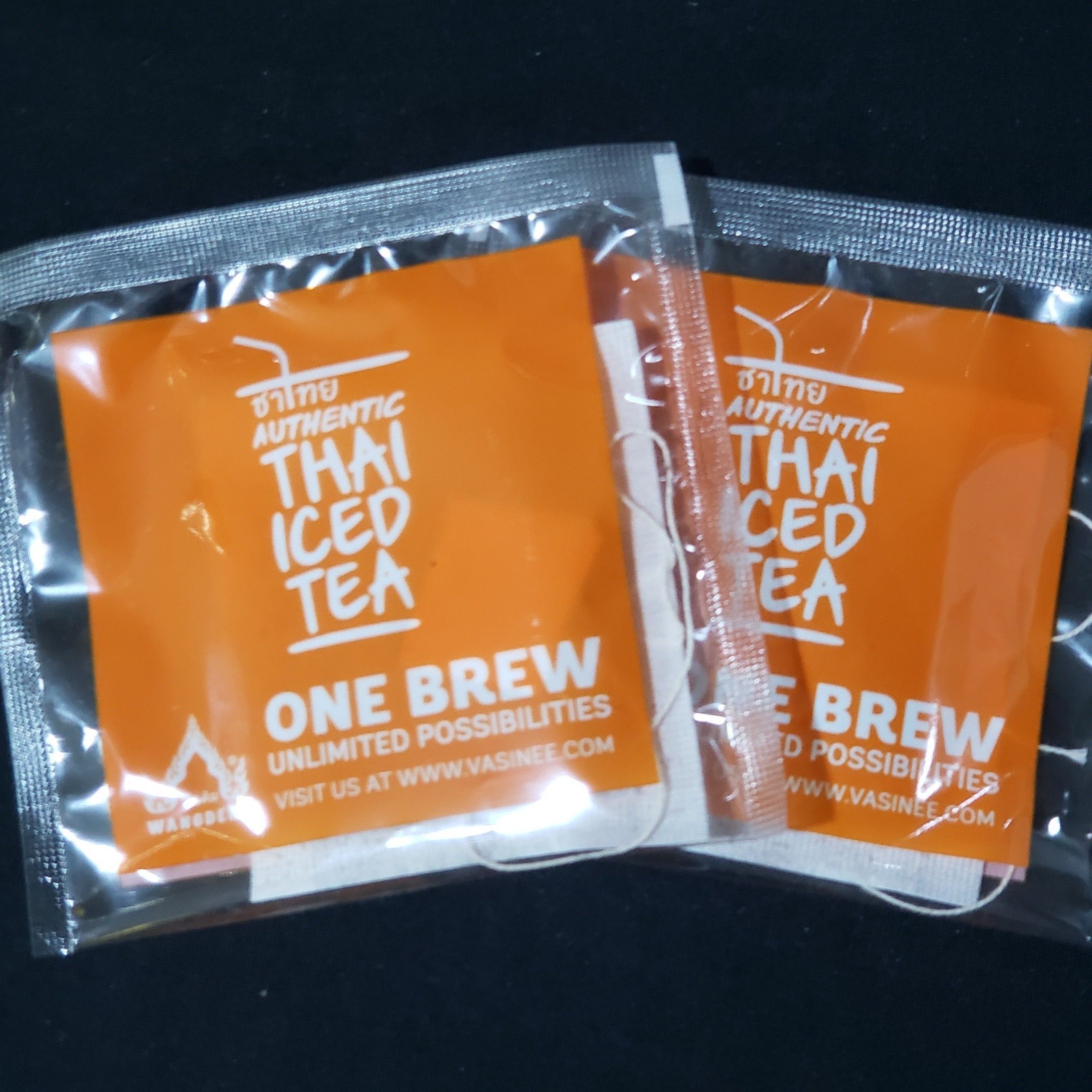 #01 Authentic Thai Iced Tea Bags 2-packets by Wangderm