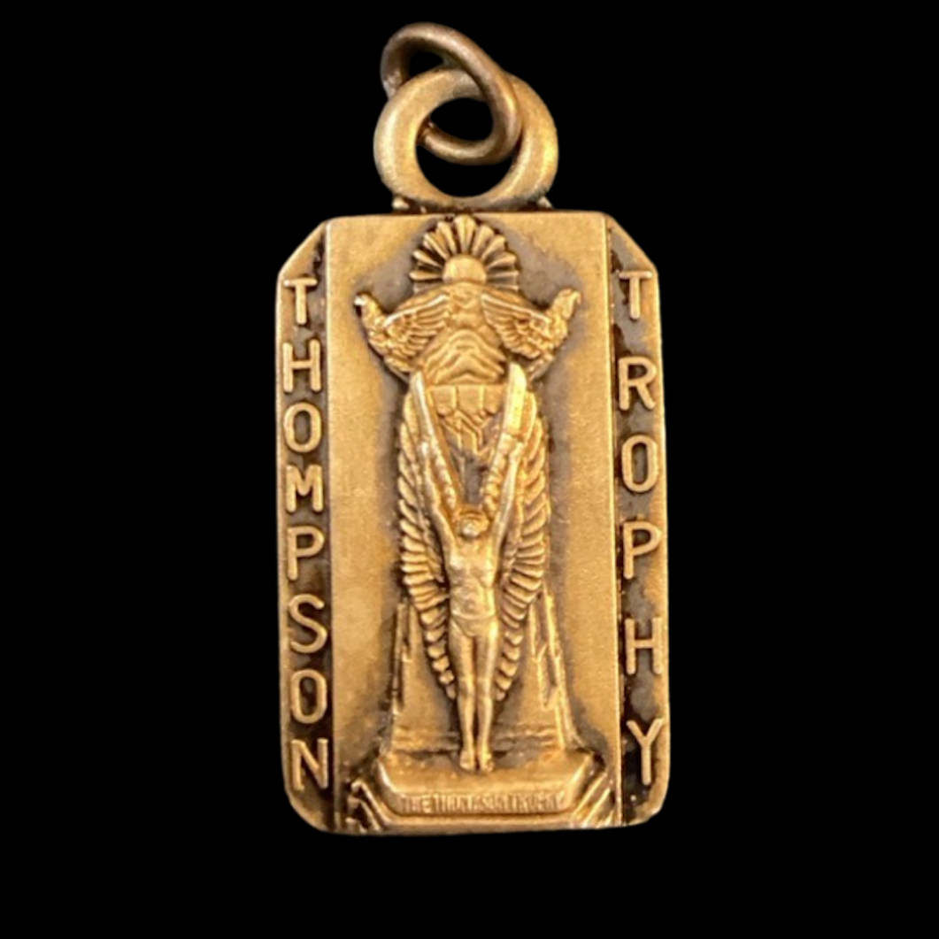 Sterling Silver Thompson Trophy, 1st Place Bowling, Robbins Co.