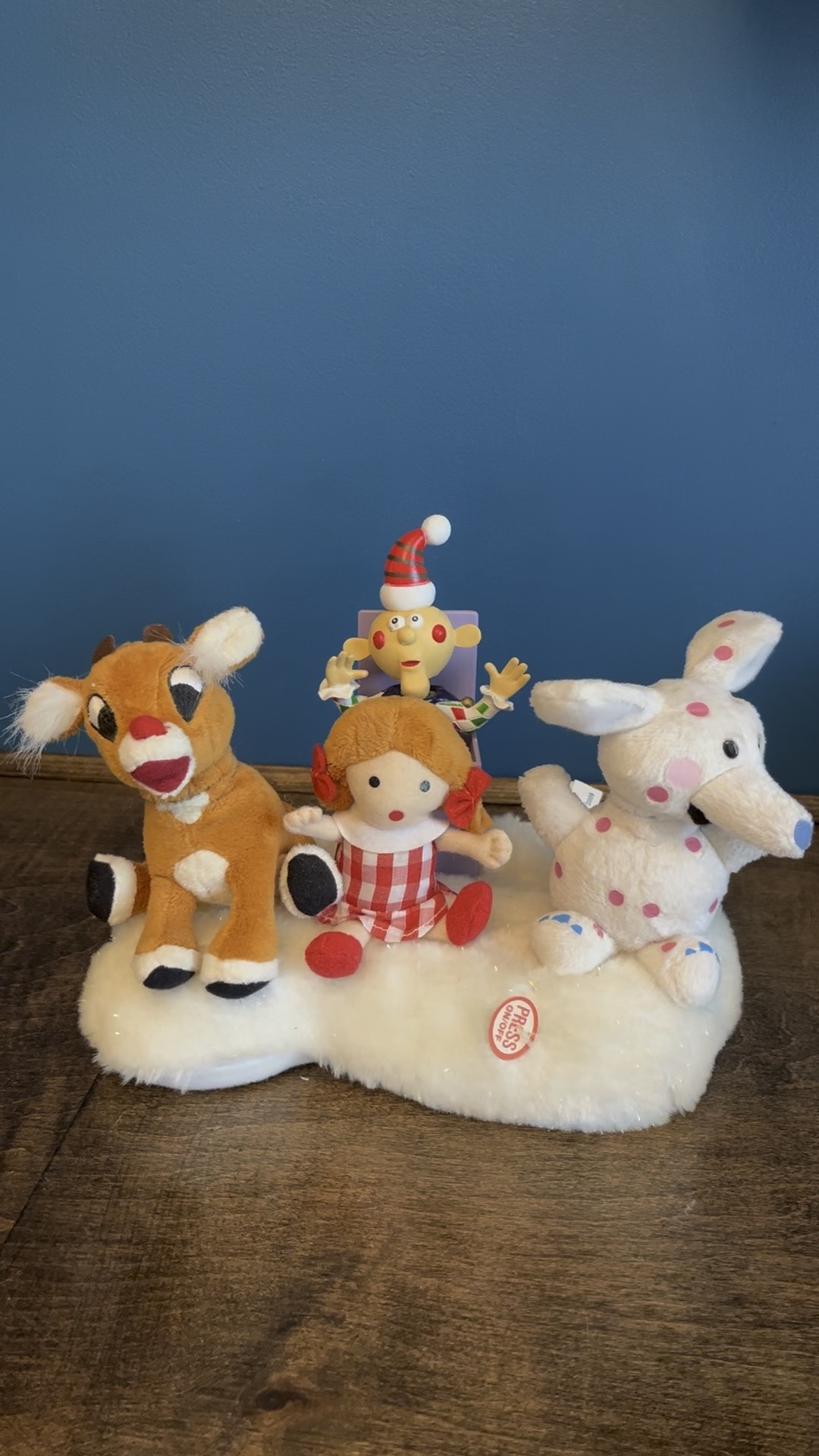 HTF Gemmy Vintage Animatronic Rudolph Island Of Misfit Toys -Working ...