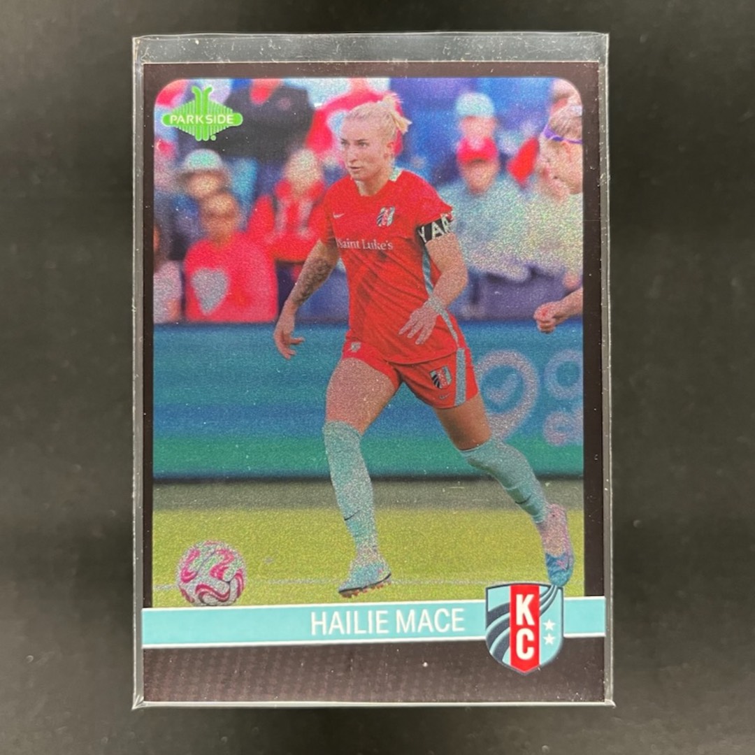 Hailie Mace 2023 Parkside NWSL Onyx /2 Soccer Card