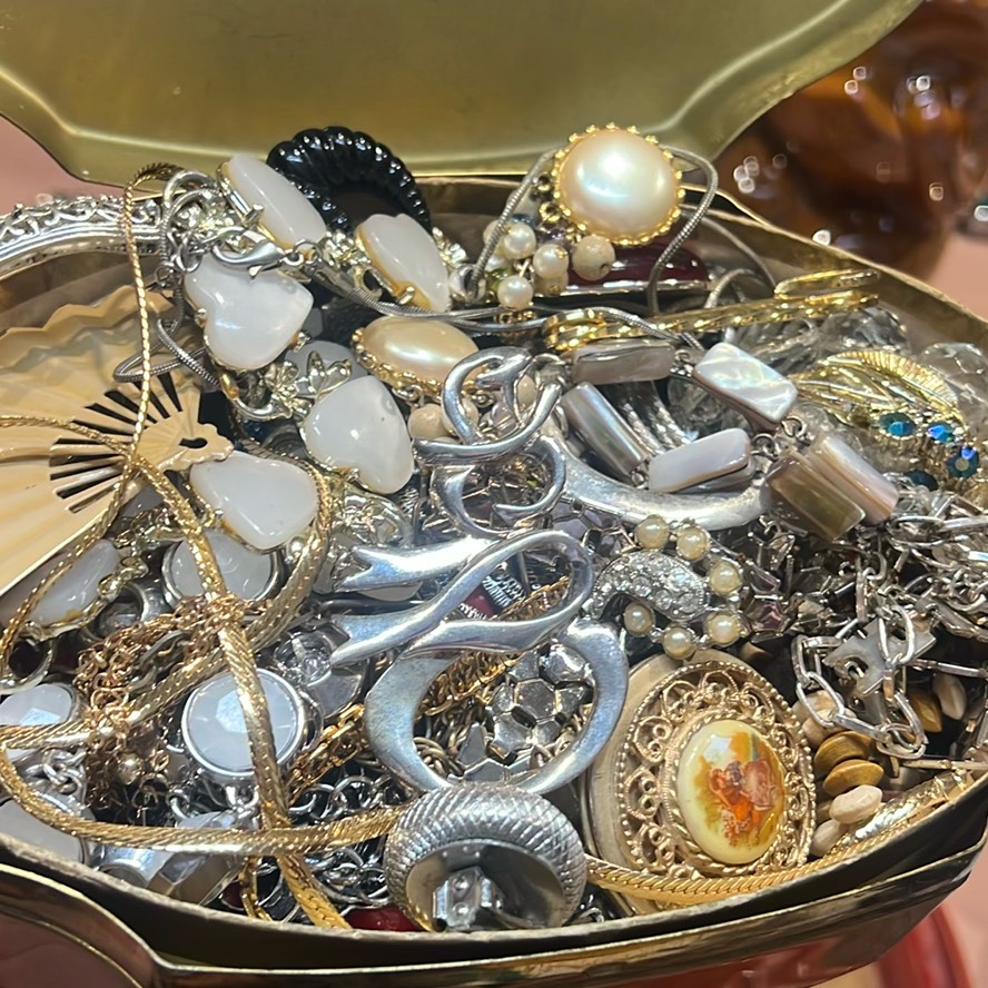 #1- Metal Box Full Of Jewels