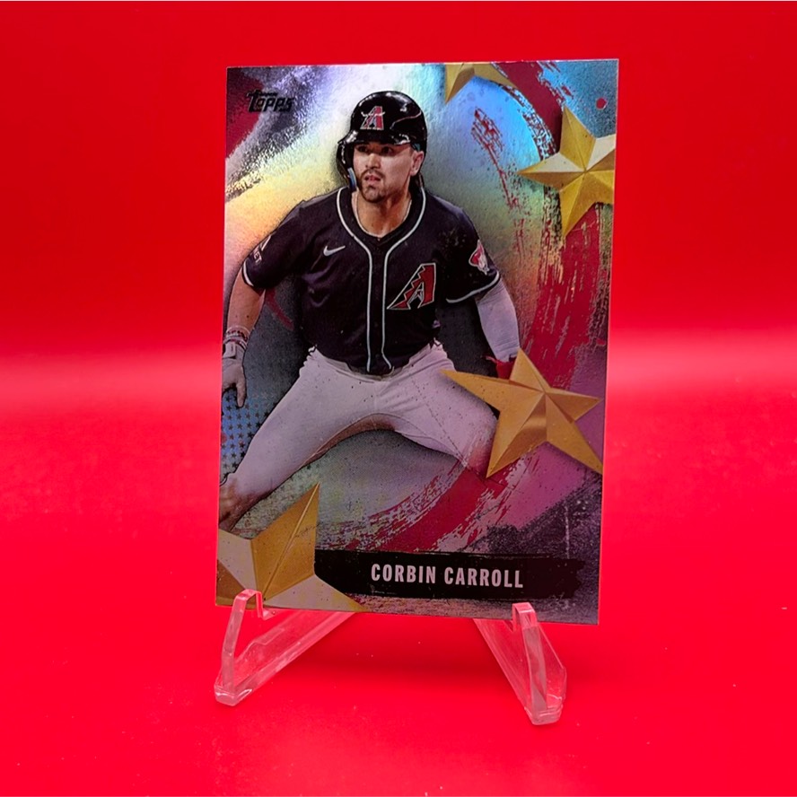 Corbin Carroll 2025 Topps Series 1 Star Of MLB Insert Arizona Diamondbacks