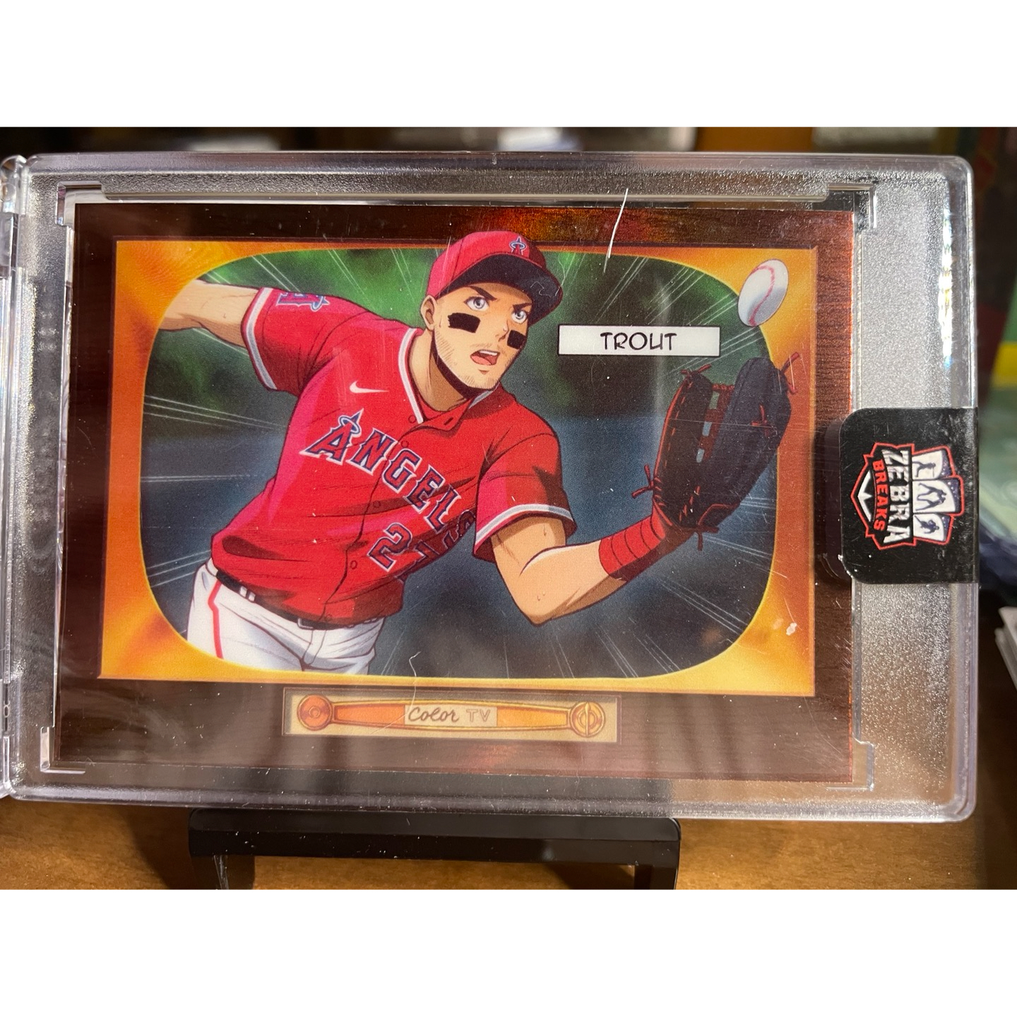 Los Angeles Angels Mike Trout Anime