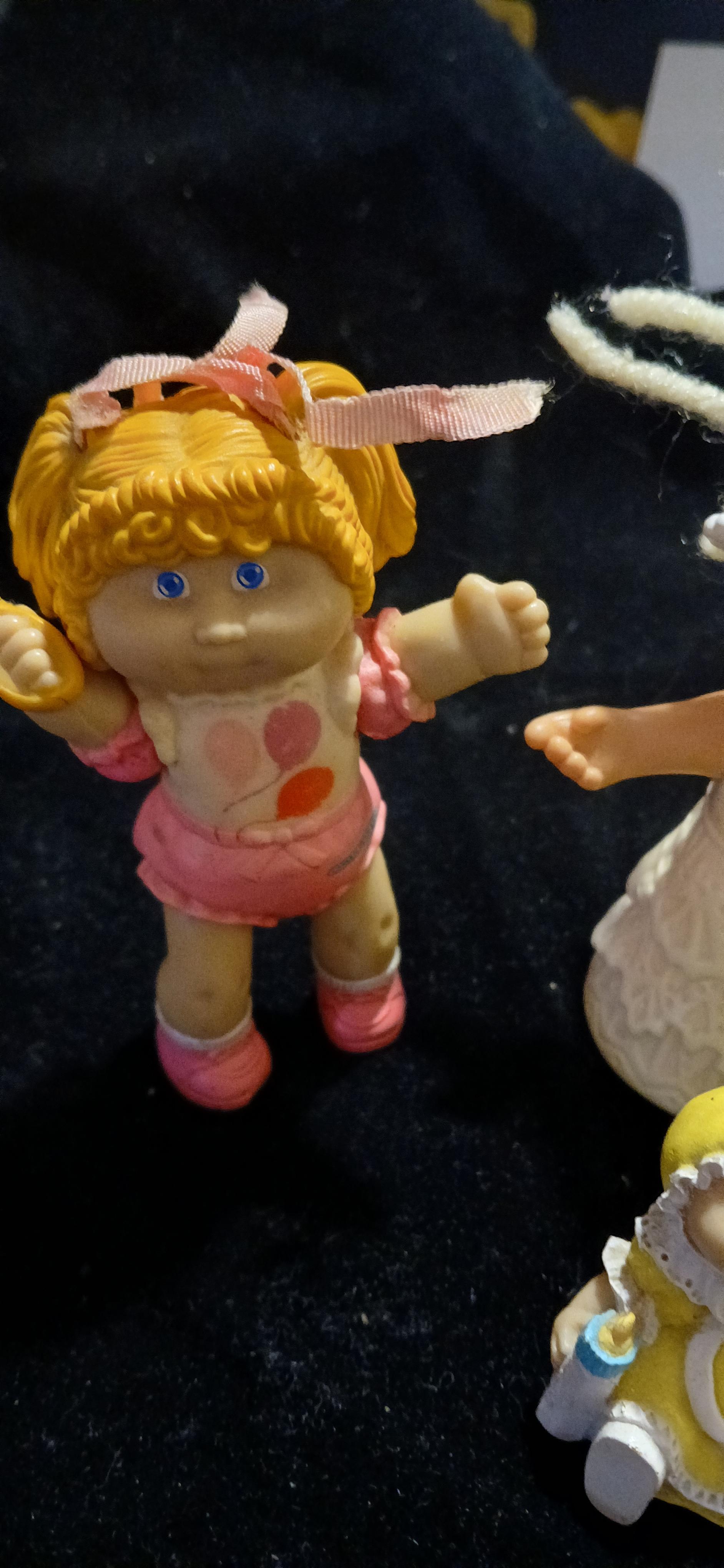 Cabbage Patch Kids Figurines Vintage 1984 Set Of 4 Mini