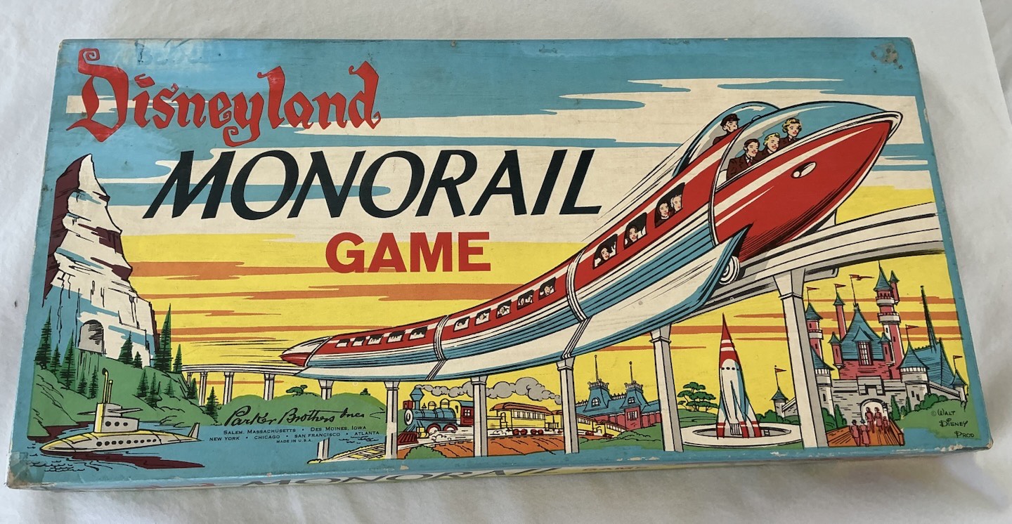 VTG Disneyland Monorail Game
