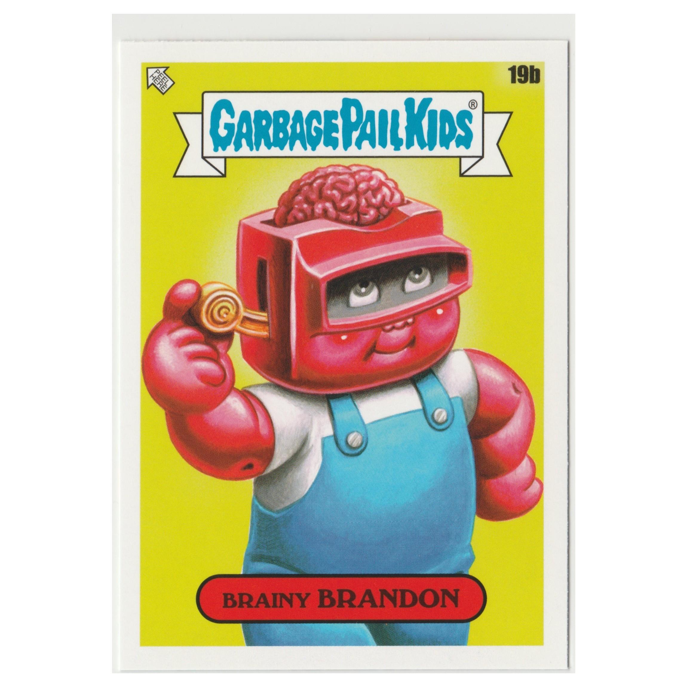 2024 Topps Garbage Pail Kids At Play #19b Brainy Brandon GPK