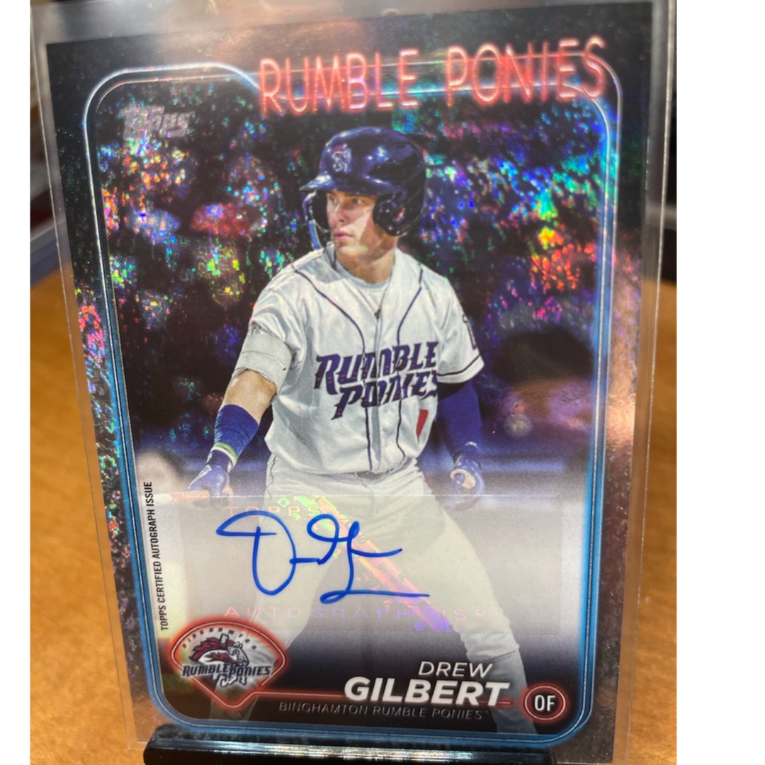 Drew Gilbert Auto /199 New York Mets