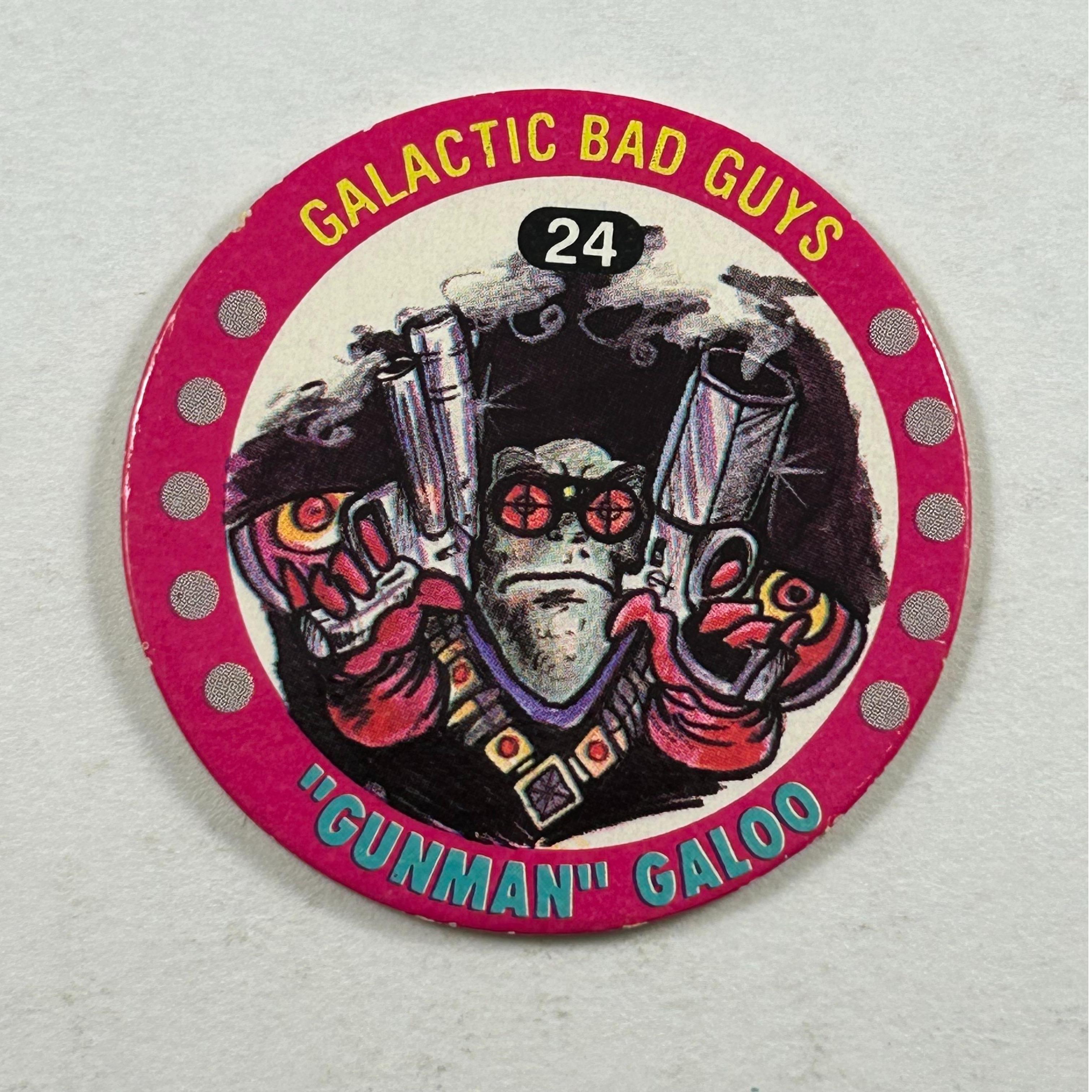 Galactic Bad Guys POG #24 Gunman Galoo Sci FI - 125