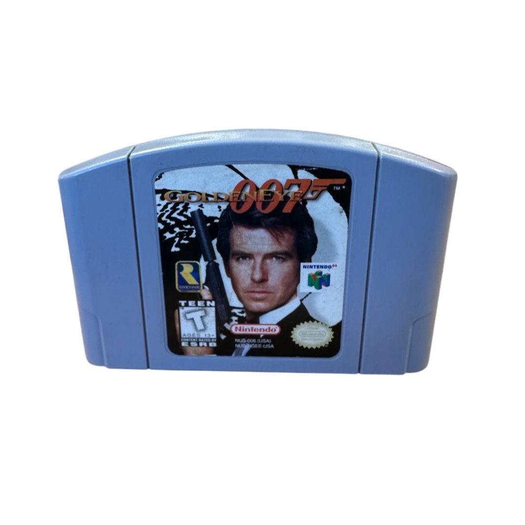 GoldenEye 007 Video Game Cartridge Nintendo 64 N64 Authentic James Bond