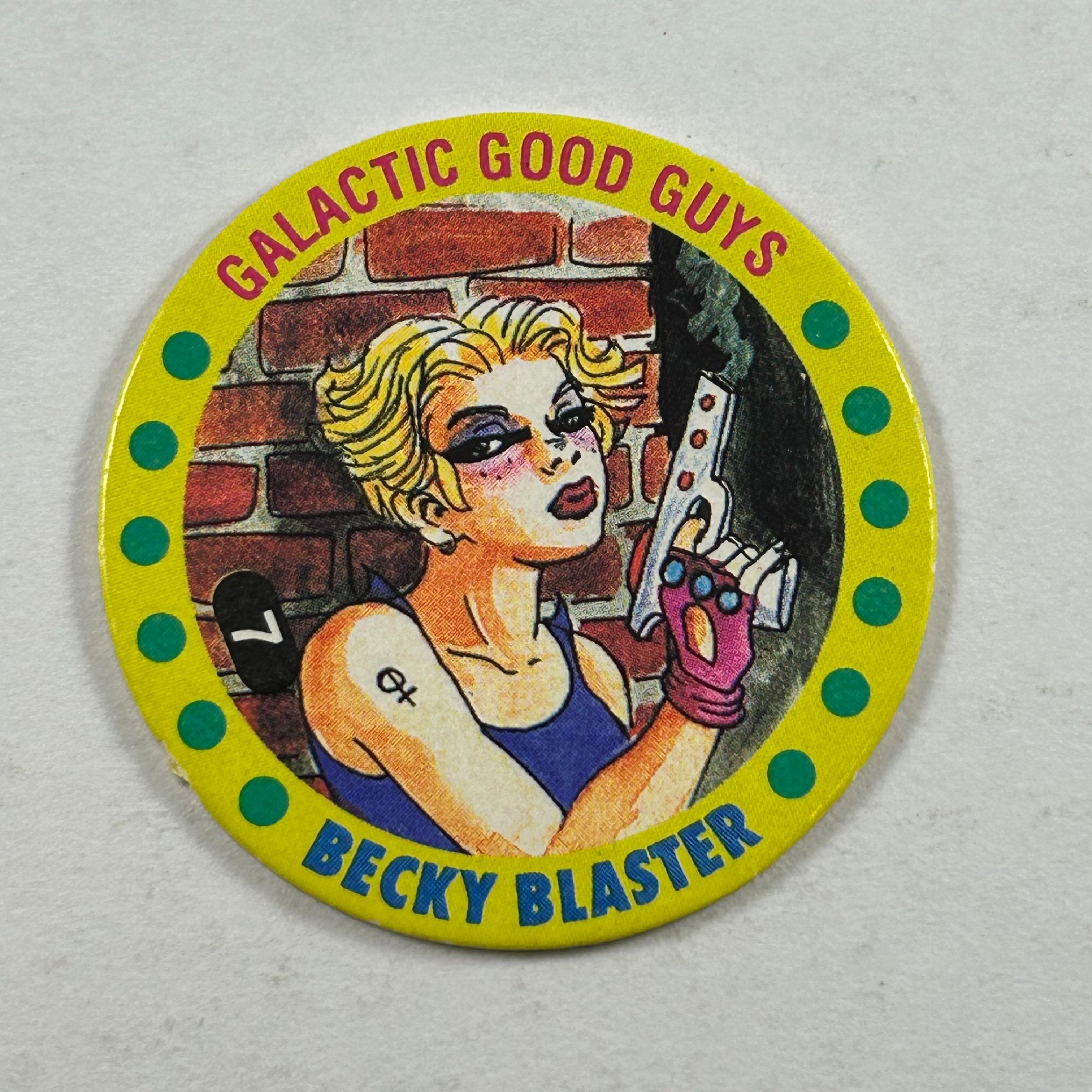 Galactic Good Guys POG #7 Becky Blaster Sci FI - 105