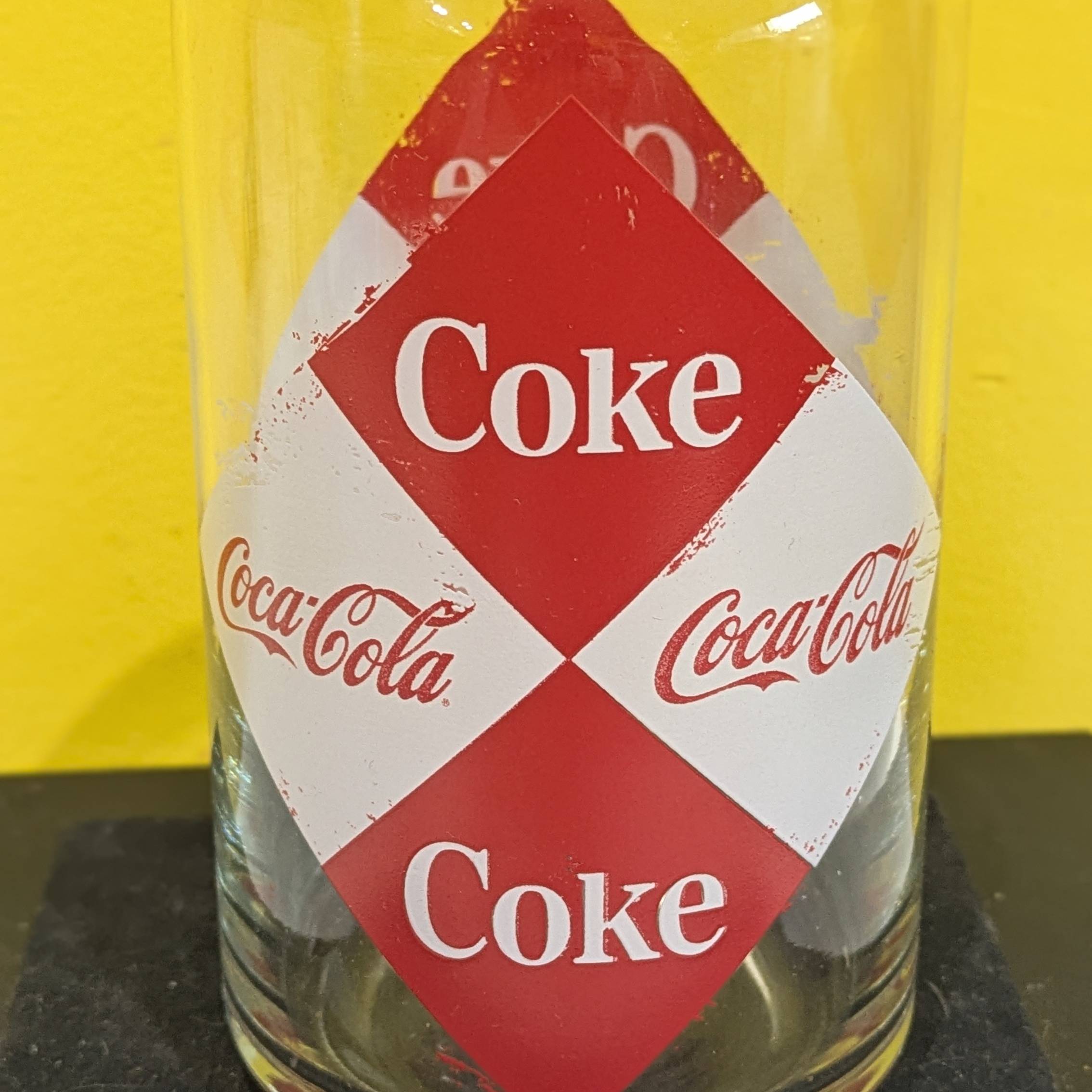 Coca-Cola Clear Drinking Glass
