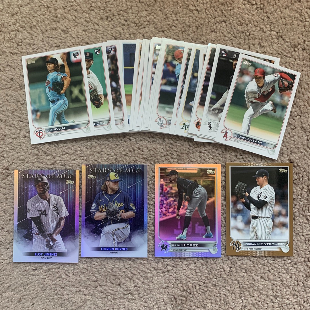 2022 Topps Series 2 Baseball Card Lot - 30+ Cards