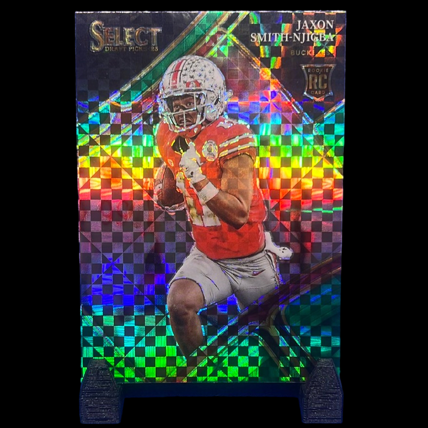 2023 Select Draft Picks Checkered Jaxon Smith-Njigba Seattle Seahawks