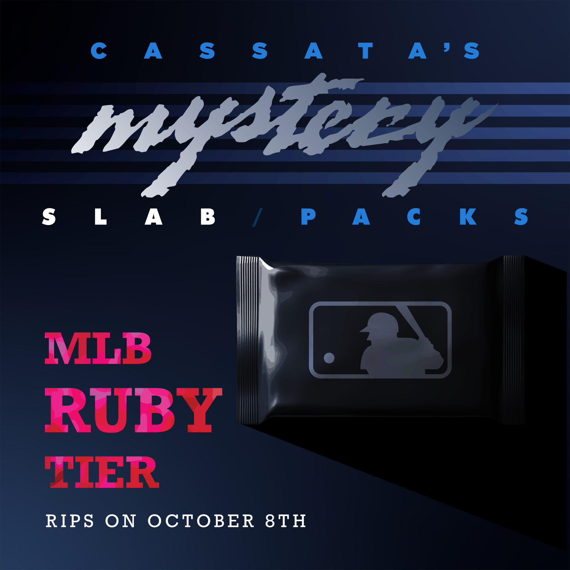 50-RU: Ruby Tier MLB Mystery Slab Pack / Cassata's Slabman-ia!