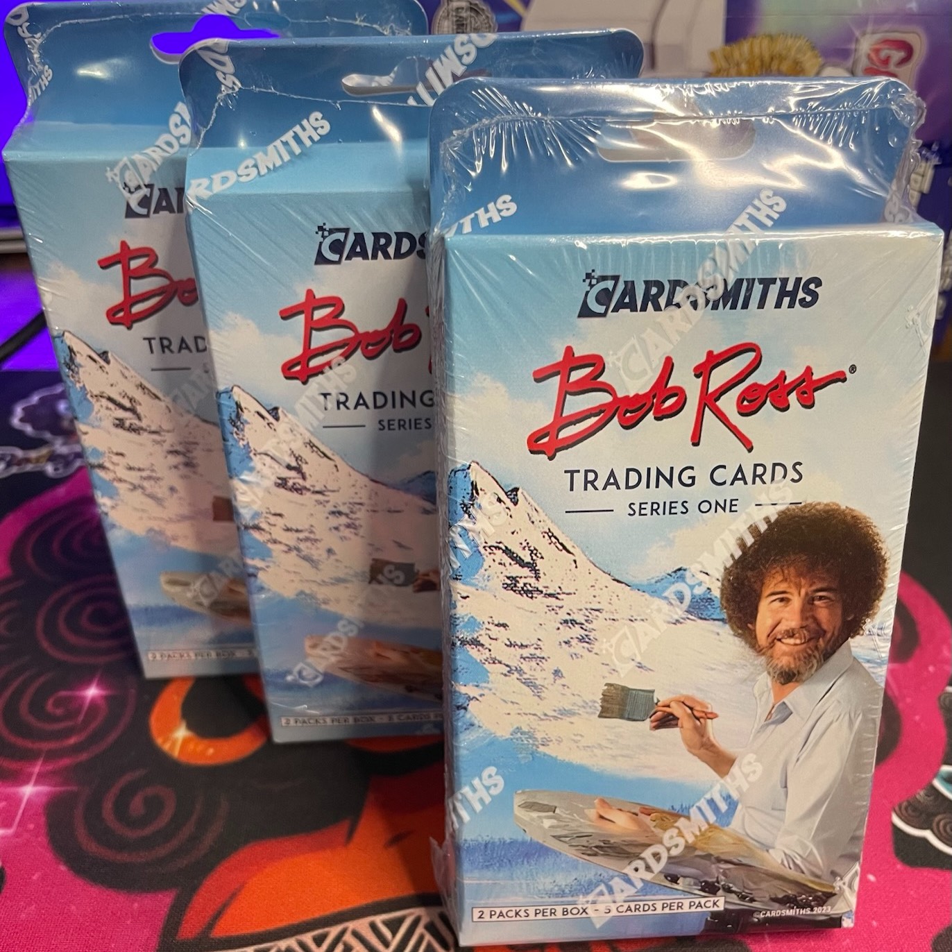 BOB ROSS TRADING CARDS SERIES 1 - 2-PACK COLLECTOR BOX Break (3 Boxes-2 ...
