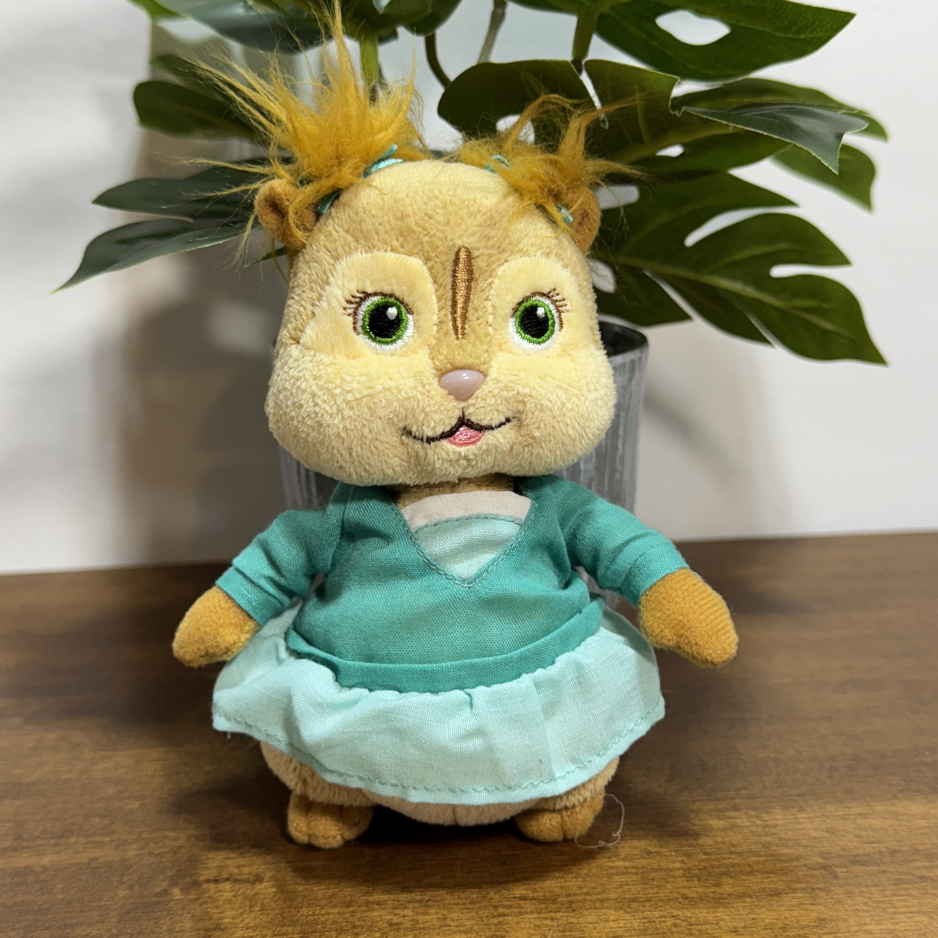 TY Eleanor Alvin and The Chipmunks Plush Blue Chippettes Girl Fox Movie ...