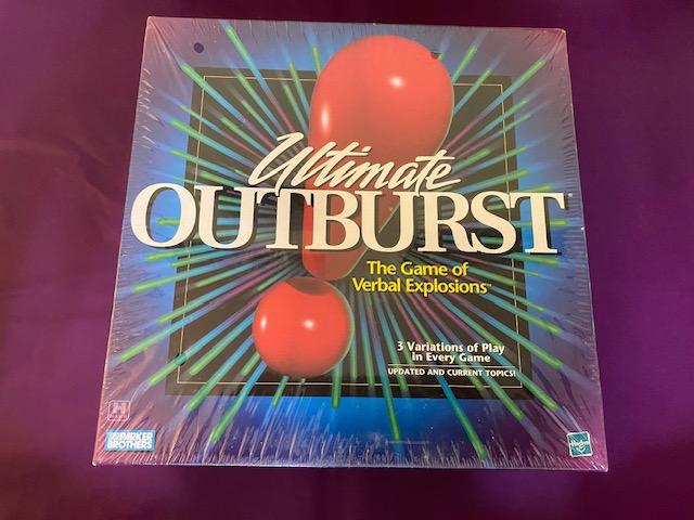 Hasbro Ultimate Outburst Board Game of Verbal Explosions - Sealed - VTG ...