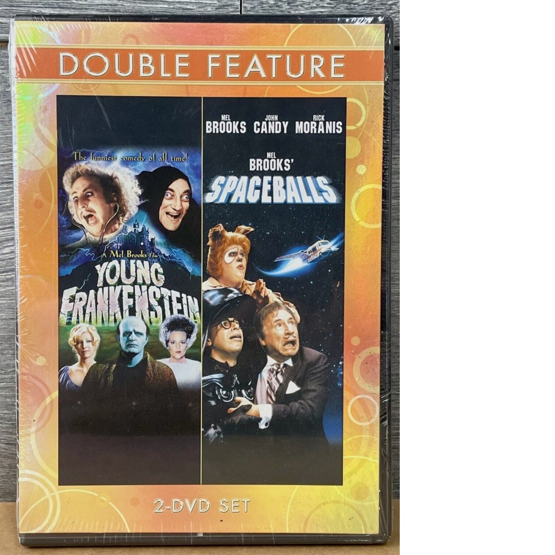 Double Feature DVD Set Mel Brooks Movie Young Frankenstein & Space Balls