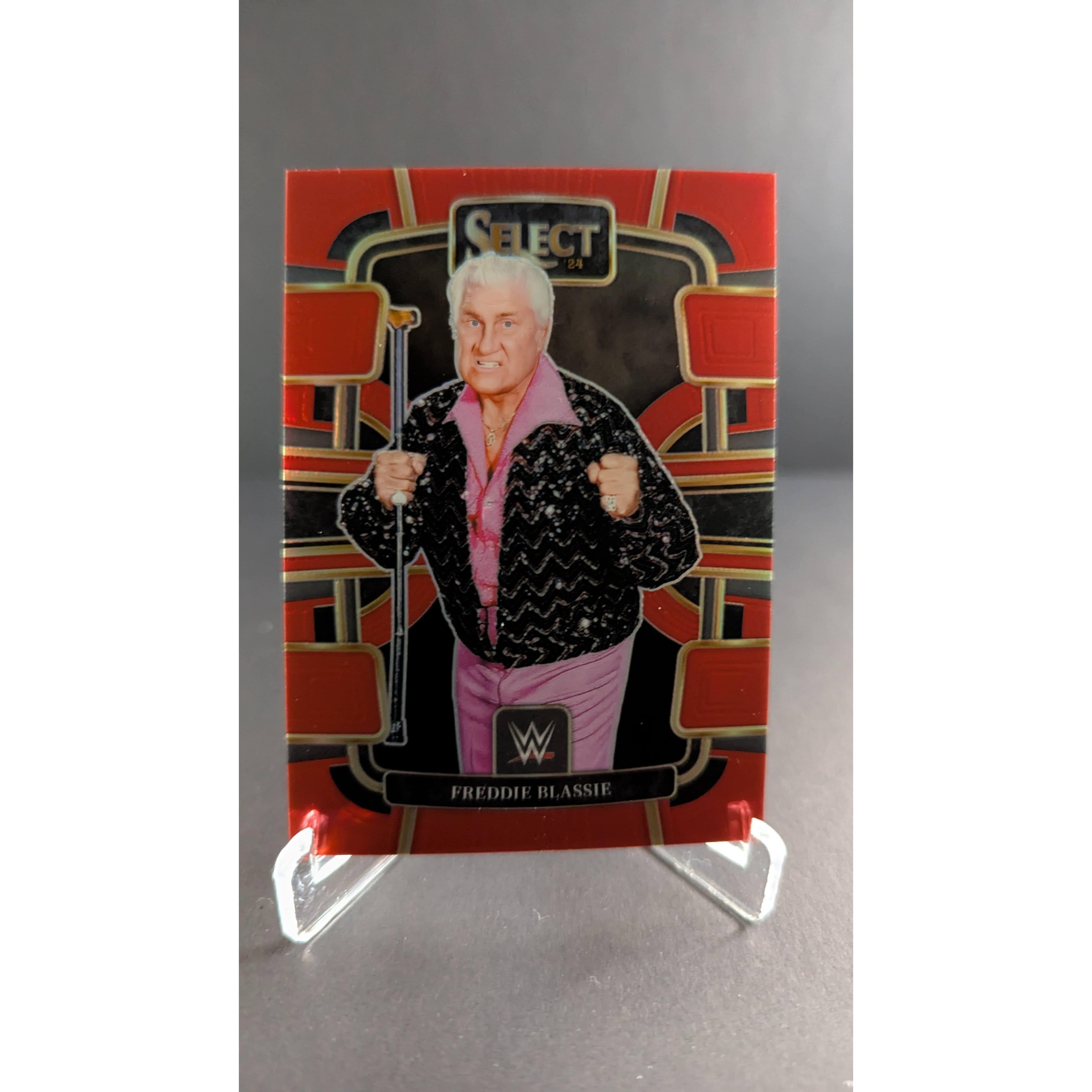 Freddie Blassie 2024 WWE Panini Select RED Concourse 72/175
