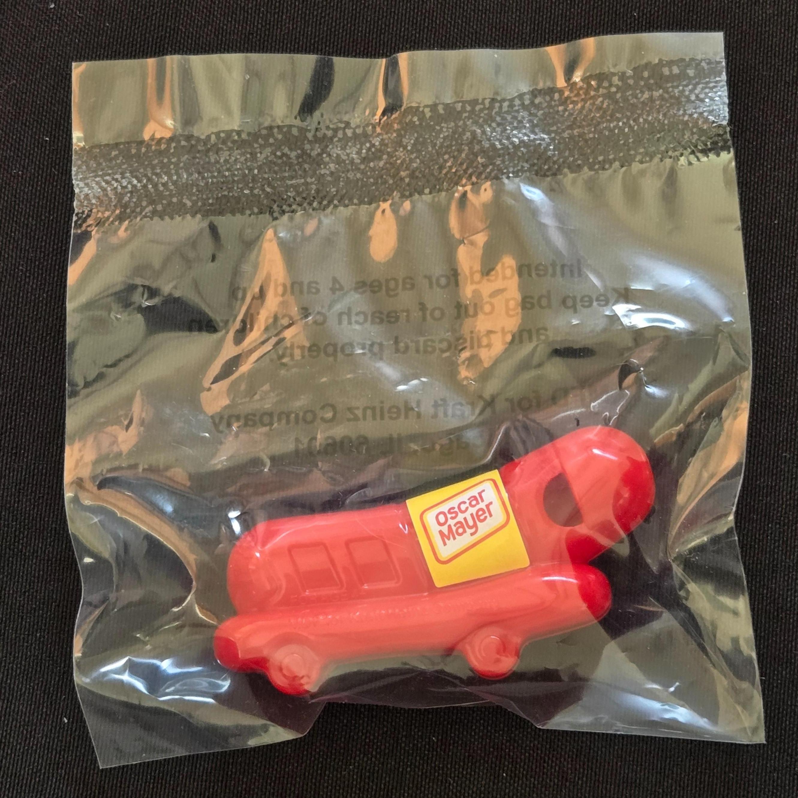 Oscar Mayer Plastic Weiner Hot Dog Whistle Weinermobile Toy Sealed New ...